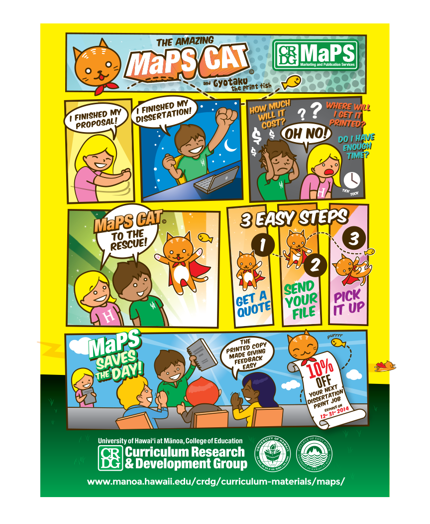 MaPS Cat Promotional Poster